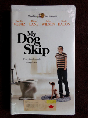 MY DOG SKIP VHS NEW SEALED VHS FRANKIE MUNIZ | eBay