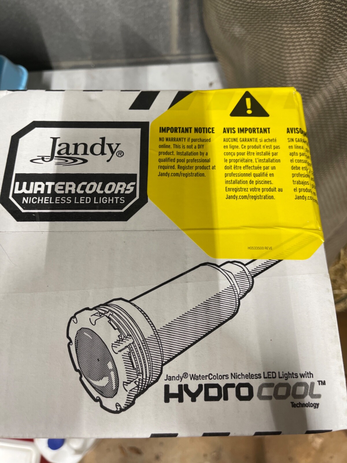 Jandy+WaterColors+JLU4C24W100+LED+Lights for sale online | eBay