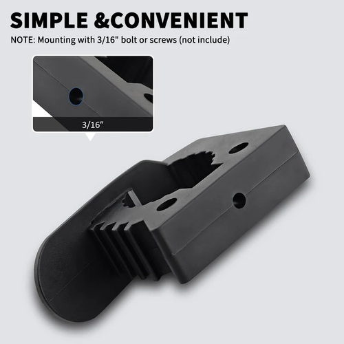 Quick-release Rubber Clamps Mount Shovel Axe Holder Universal For ATV ...