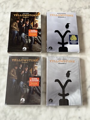 Yellowstone: The Complete 2 And 4 Season DVD The Godfather On The Ranch ...