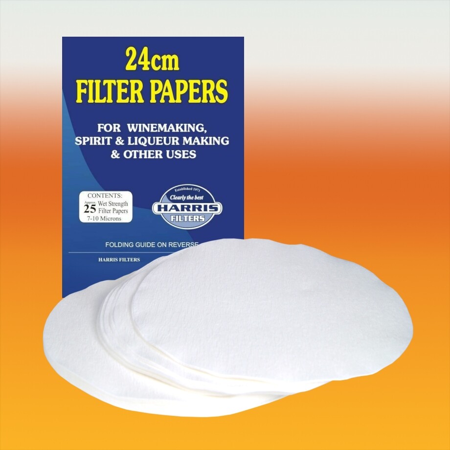 Harris 24cm Wine Filter Papers - Pack Of 25 Vinpapers | eBay UK