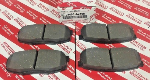 2007-2021 TOYOTA TUNDRA FRONT & REAR BRAKE PADS GENUINE 04465-AZ320 ...