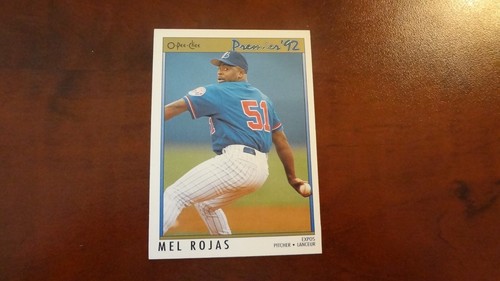 1992 O-PEE-CHEE PREMIER #124 MEL ROJAS BASEBALL CARD | eBay