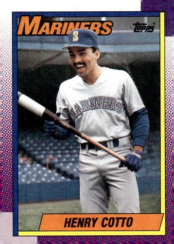 1990 Topps #31 Henry Cotto - Seattle Mariners | eBay