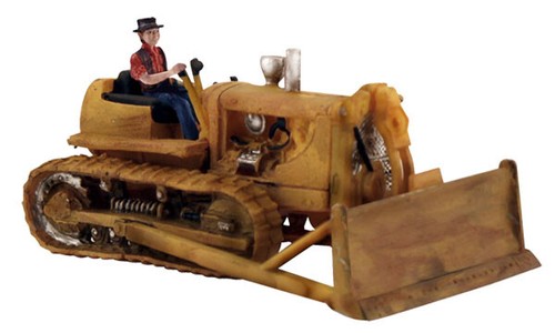 Woodland Scenics ~ HO Scale Bulldozer ~ Dewie's Dozer ~ AS5562 | eBay