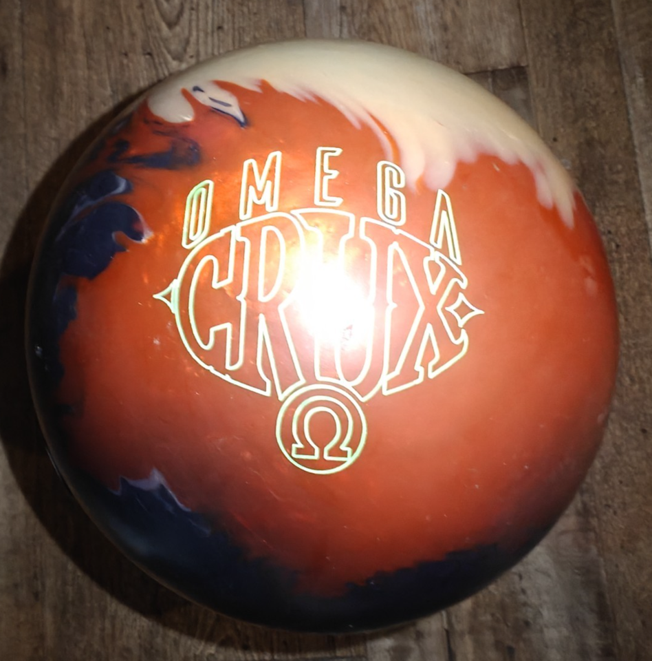 Storm Omega Crux Bowling Ball, 14lbs Newly Drilled but Never Used | eBay