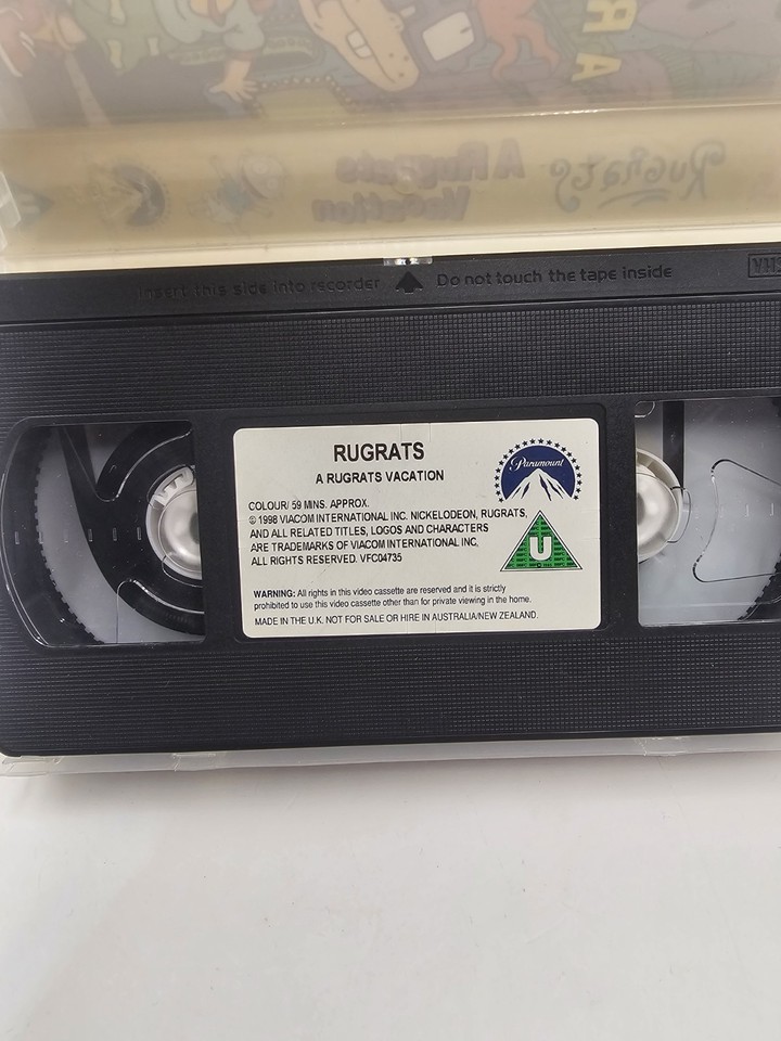 Rugrats - A Rugrats Vacation (VHS/H, 1998) PAL UK VIDEO VGC | eBay UK