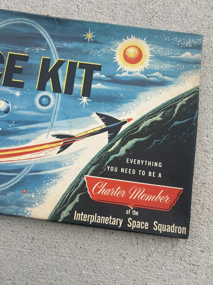 1954 MCMAHON & MORSE NY INTERPLANETARY SPACE SQUADRON CHARTER MEMBER ...