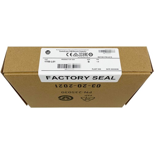 Surplus Sealed Allen Bradley 1756-L61 Ser B ControlLogix Logix5561 ...