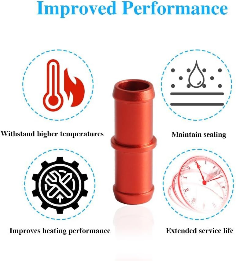 Improved Heater Hose Connector for Nissan 370Z Infiniti G35 Q50 Q70 ...