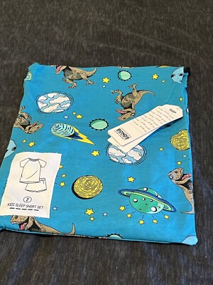 Size 2 Bonds Blue Space T-Rex Sleep Set BNWT | eBay Australia