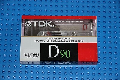TDK D 90 1988 USA TYPE I BLANK CASSETTE TAPE (1) (SEALED) | eBay