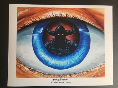 Prophecy Art Print MTG By Christopher Rush Estate Authorized | eBay