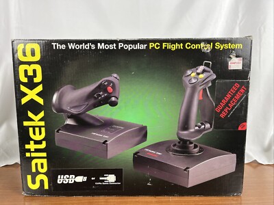 Saitek X36/X35T Ultimate PC Flight Controller - Open Box New | eBay