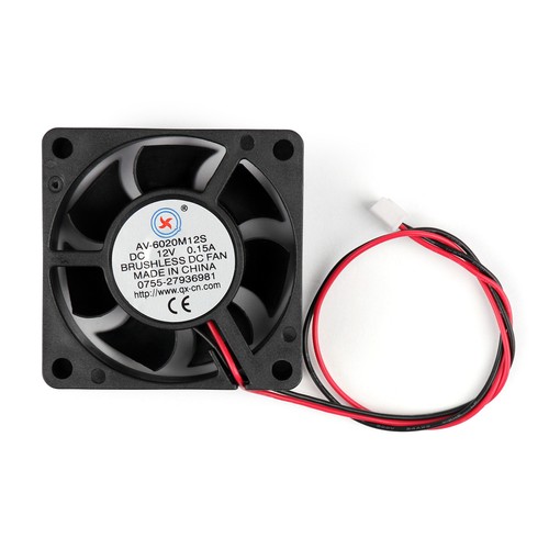 1Pcs DC Brushless Cooling PC Computer Fan 12V 6020s 60x60x20mm 0.15A 2 ...