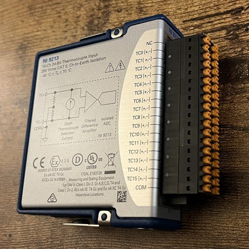National Instruments NI 9213 16-Channel Thermocouple Input Module ...
