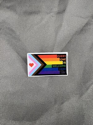 BRAND NEW Glamazon Rainbow Flag Peccy Pin | eBay