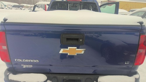 16 CHEVY COLORADO Trunk/Lid Tailgate laser Blue Metallic g7z | eBay