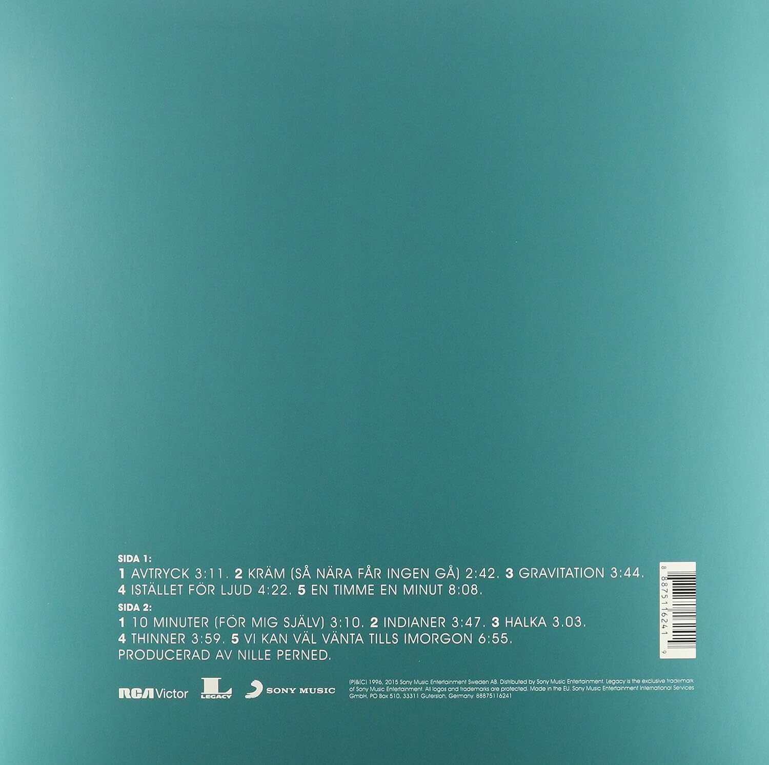 Kent (Swedish band) Verkligen (Vinyl) 888751162419 | eBay