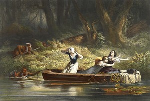 Images of Americana: Capture of the Daughters of Daniel Boone - Fine ...