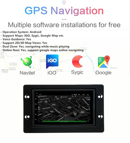 7'' Android 12 Car Stereo Radio Head Unit GPS Navi Player For Saab 9-5 ...