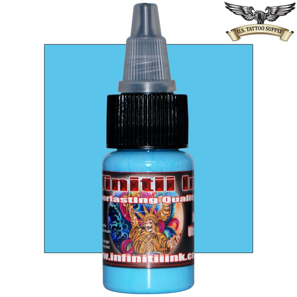 Infinitii Premium Quality Tattoo Ink - Ultra Light Blue | eBay