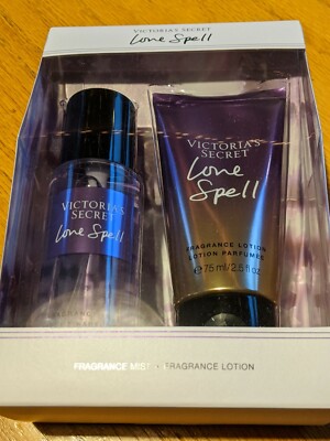 Victoria Secret Mini Travel Duo Mist & Lotion Gift Set "Love Spell" 2 ...