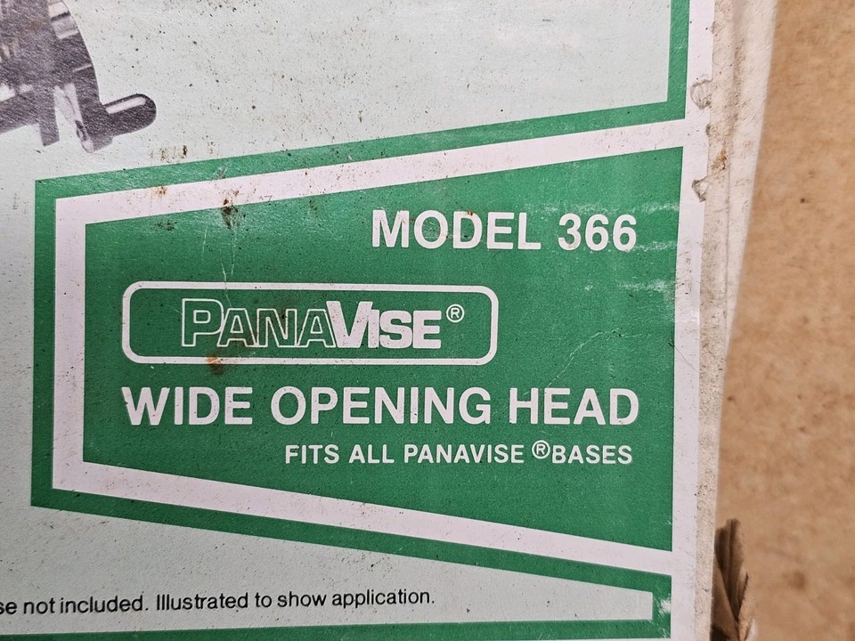 VINTAGE PANAVISE MODEL 336 - WIDE OPENING VISE HEAD - 6" CAPACITY ...