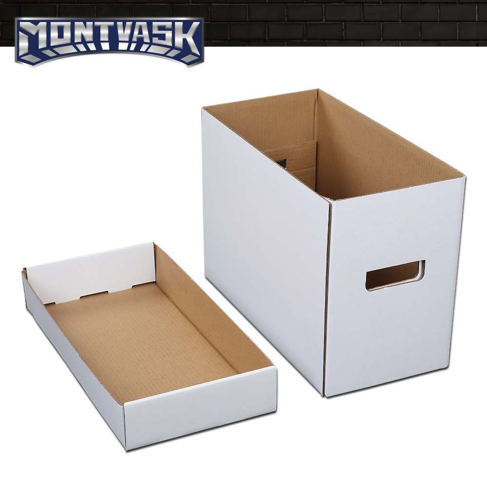 Comic Book Storage Boxes Short Holds 150-175 Stackable Archival ...