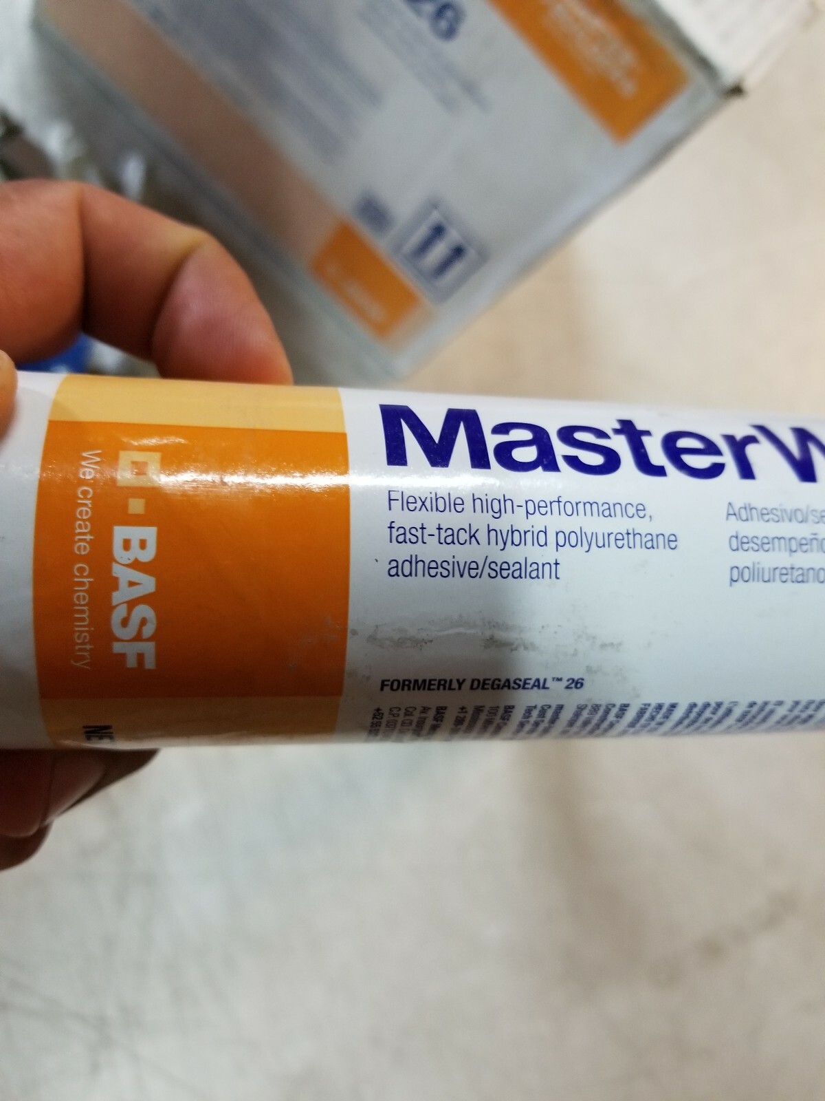 2x MasterWeld 626 ( Degaseal26) High performance flexible hybrid ...