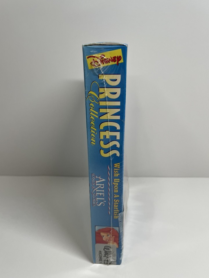 Vintage Disney Princess Collection ARIEL'S Wish Upon a Starfish VHS New ...