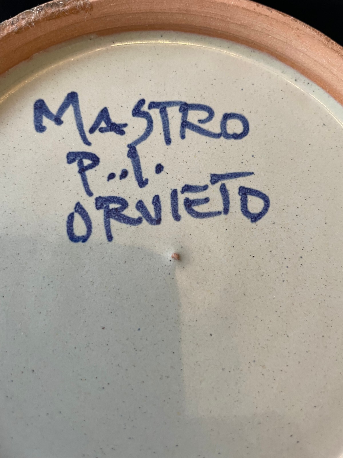 MCM Artist Signed Mastro Paolo Orvieto Italy STUDIO ART POTTERY Ceramic ...