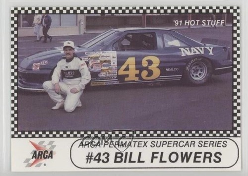 1991 Hot Stuff ARCA Permatex Supercar Series Bill Flowers #43 | eBay