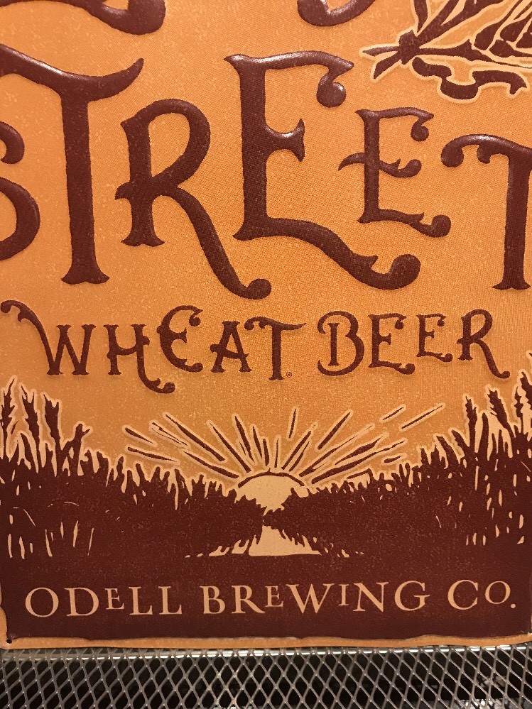 ODELL BREWING Colorado ~ EASY STREET Wheat ~ Beer Advertising Sign | eBay