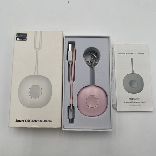 BBguarder Smart Self-defense Pendant Alarm Emergency Self Defense PINK ...