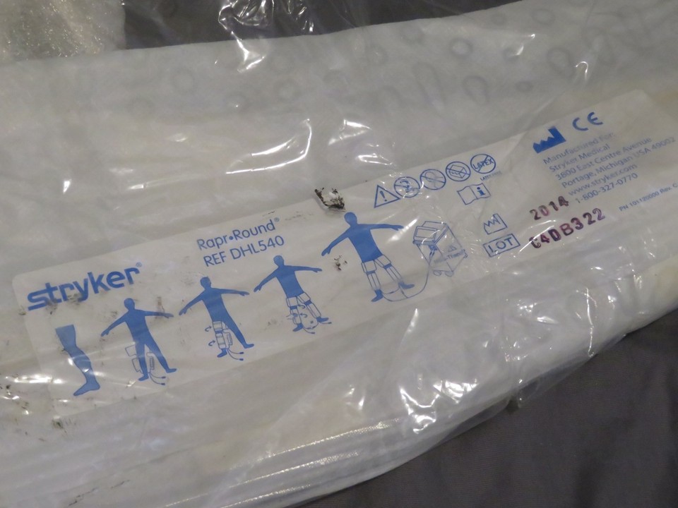 Brand New Sealed Stryker DHL540 Rapr Round Hyper Hypothermia Full Leg ...
