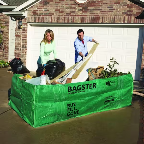 WM Bagster Dumpster in a Bag (Holds up to 3,300 lb.) | eBay