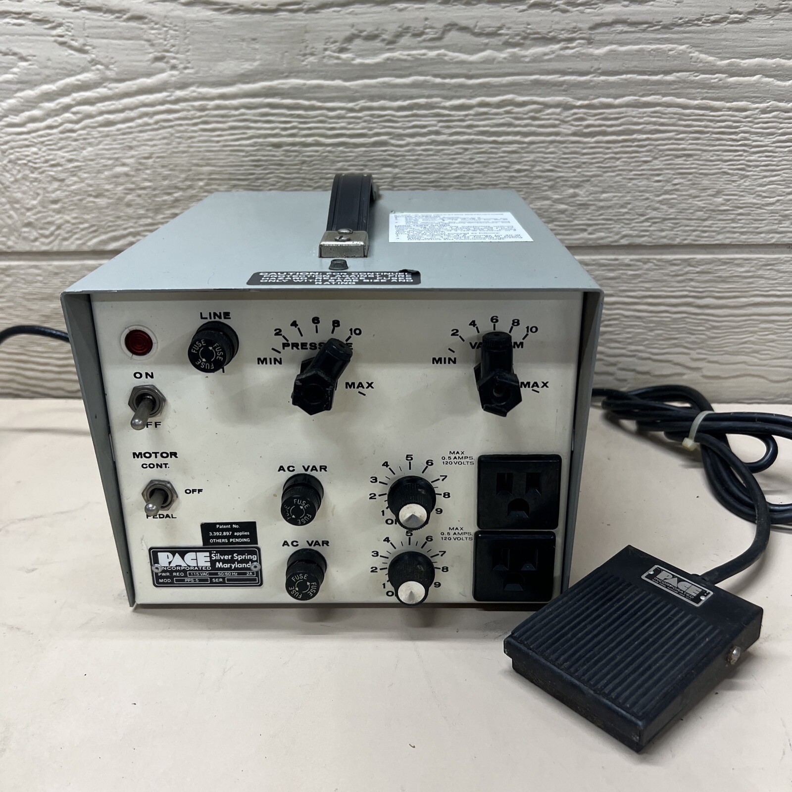 Pace PPS -5 , Soldering Desoldering Station With Pedal | eBay