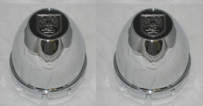 2 CAP DEAL CENTER LINE C-70 WHEEL RIM 5 LUG CHROME CENTER CAPS SNAP IN ...