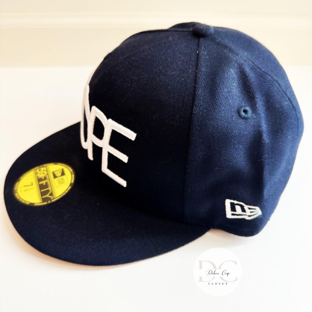 DOPE 24K DOPE x New Era 59FIFTY Fitted Cap | Black w/… - Gem