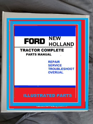 Ford 2810 tractor Parts Manual Illustrated GUIDE MANUAL & BINDER | eBay