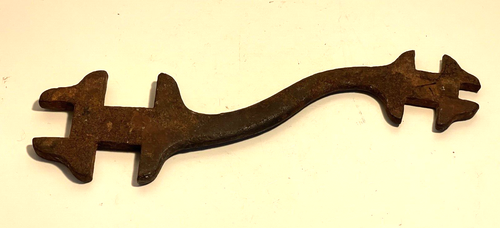 Antique Hand Forged Square box wrench Buggy Wagon Tool Functional or ...