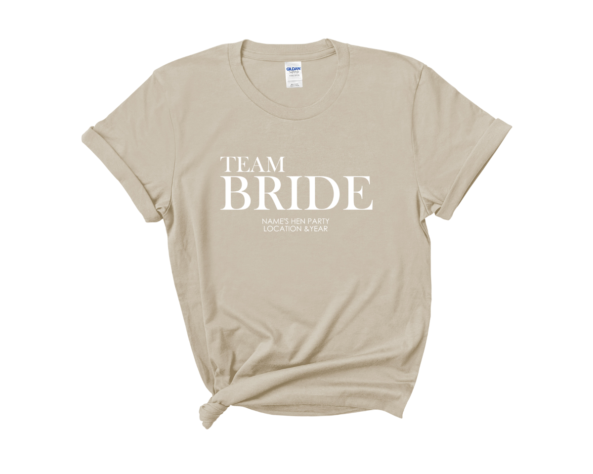 Team Bride Shirts Spencers 27 Best Bridal Party Shirts Your Ladies