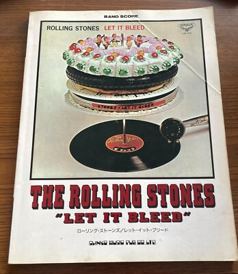 Rolling Stones - Let It Bleed - JAPAN BAND SCORE GUITAR TAB - Keith ...