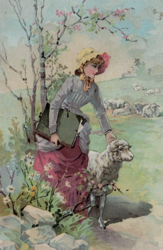 1891 Youth's Companion Newspaper Calendar Folder Card 3L | eBay