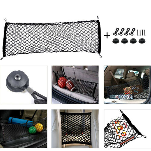 Elastic Car Boot Net Cargo Storage Organiser Mesh Floor Netting Van ...