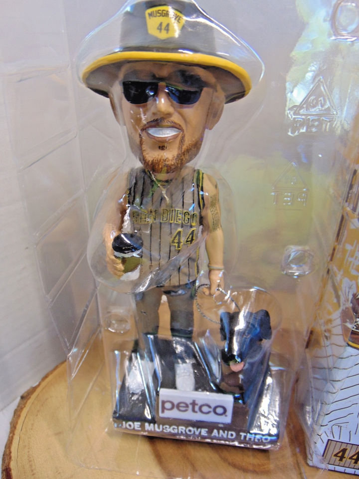 Joe Musgrove and Theo San Diego Padres Bobblehead | eBay