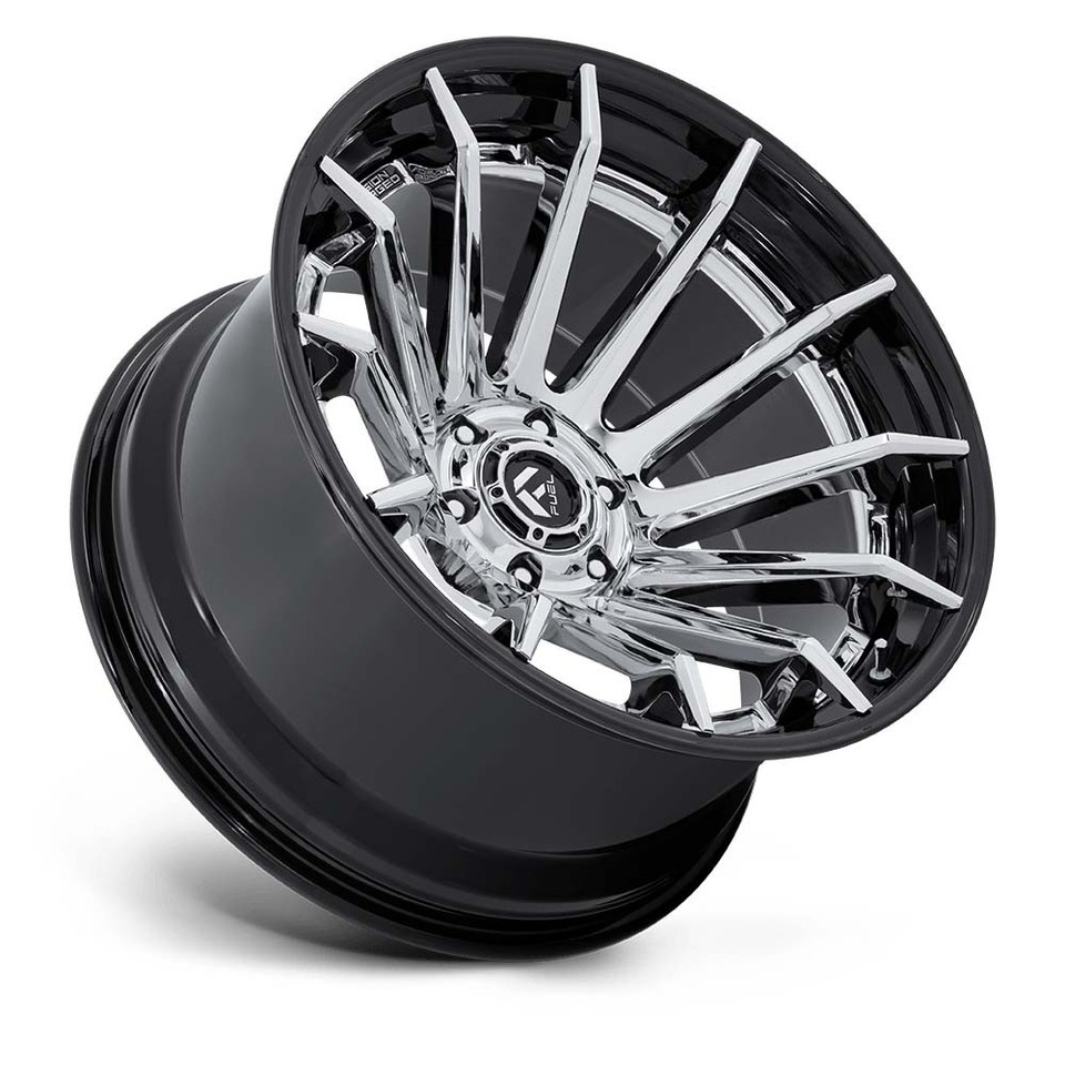 Fuel Off-Road FC403PB22105018N Burn Wheel, 22x10, Chrome | eBay