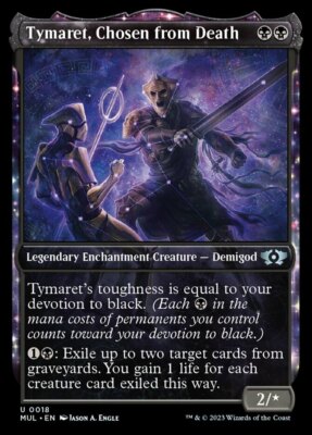 MTG Tymaret, Chosen from Death - Foil NM-Mint March of the Machine ...