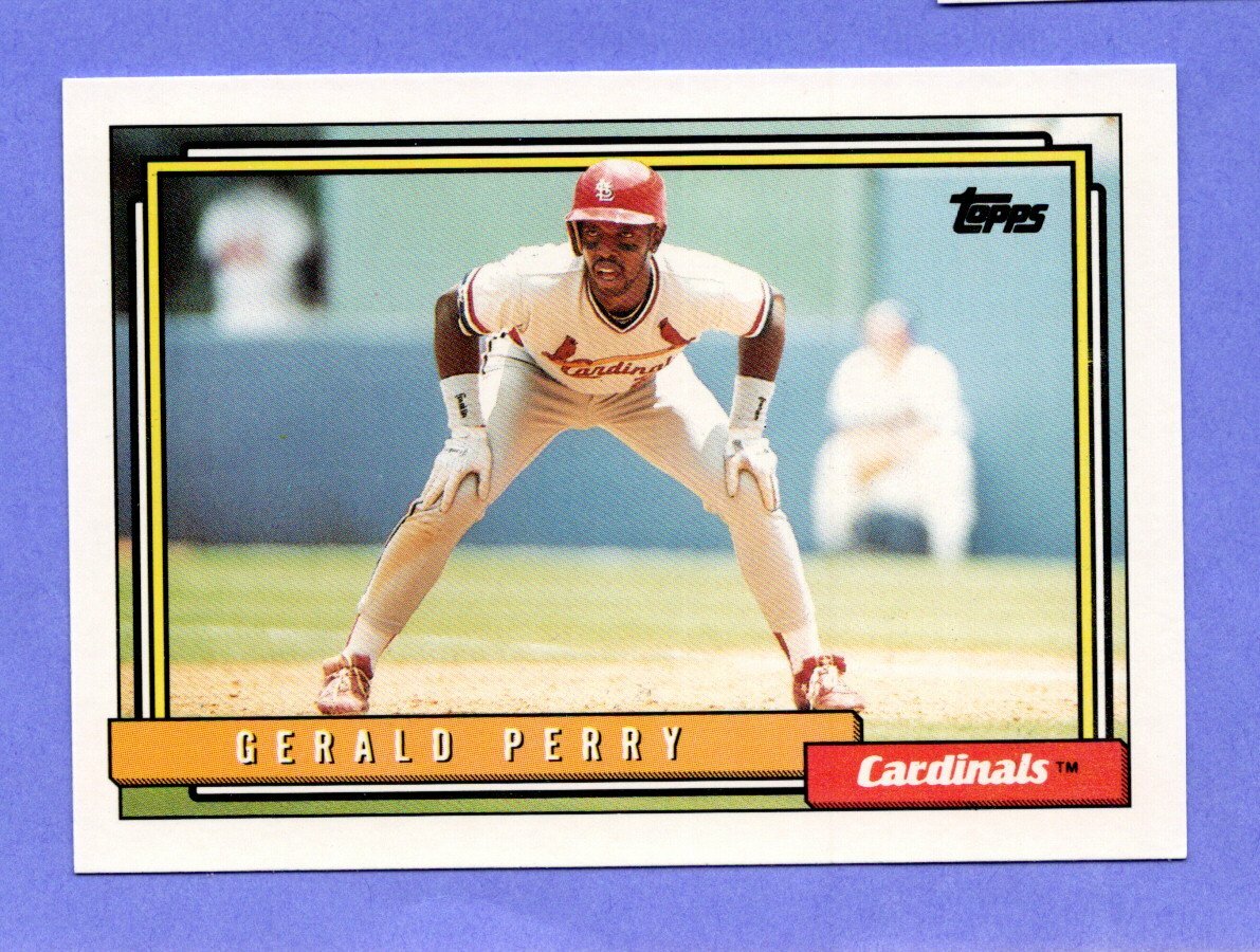 1992 Topps - #498 Gerald Perry for sale online | eBay